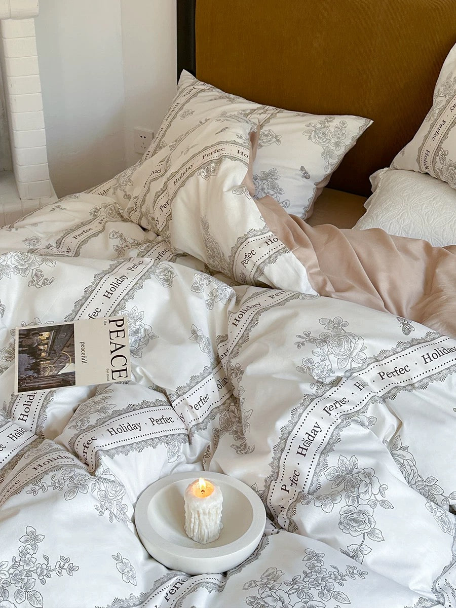 Light Pink Muji Style Bedding Setmo – MiU Life